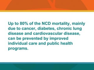 Chronic Non-communicable Diseases in Latin America: The Role of Primary ...