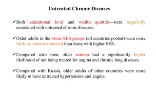 Chronic Non communicable diseases in 6 Low and Middle income Countries ...