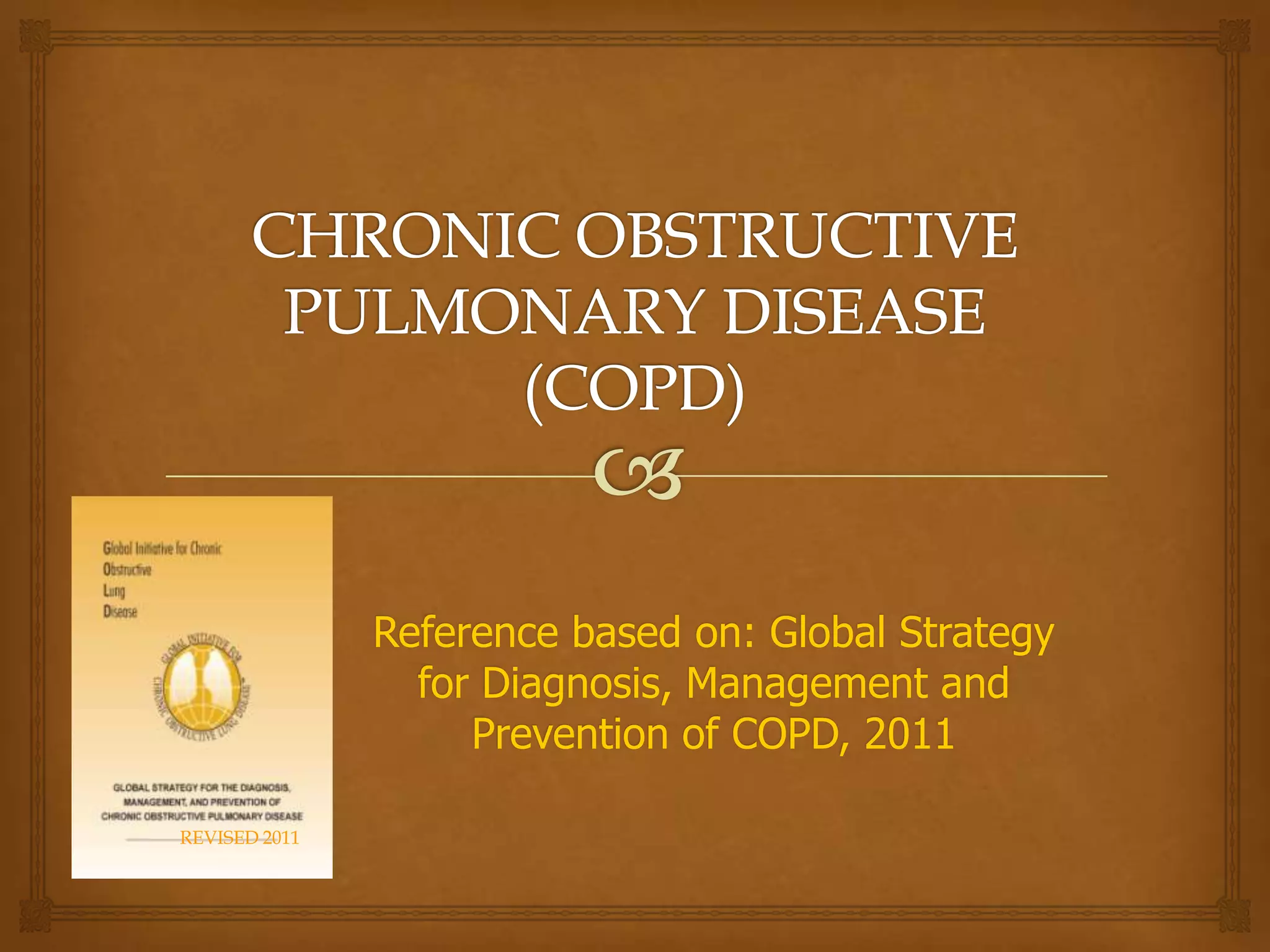 Chronic obstructive airway disease (coad) | PPTX
