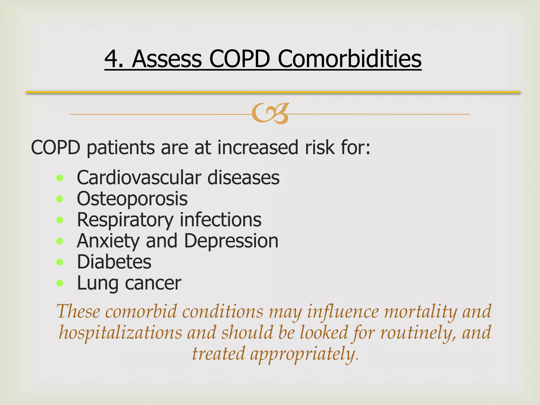 Chronic obstructive airway disease (coad) | PPTX
