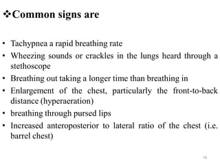 Chronic obstructive airways diseases | PDF