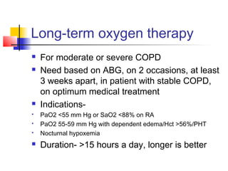 Chronic obstructive pulmonary disease | PPT