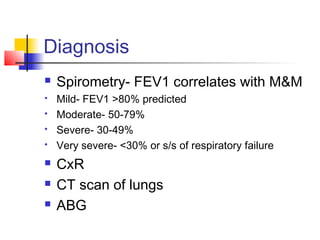Chronic obstructive pulmonary disease | PPT