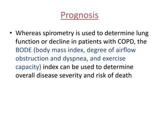Chronic obstructive pulmonary disease | PPTX