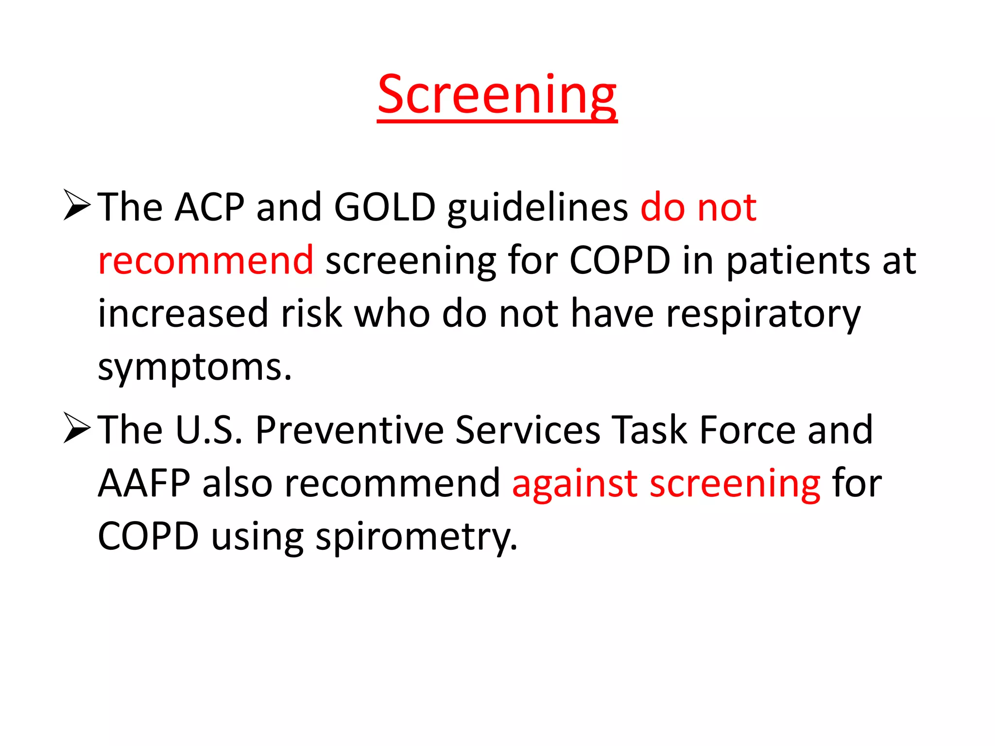 Chronic obstructive pulmonary disease | PPTX