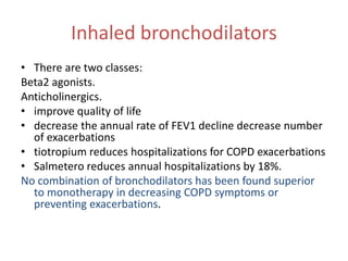 Chronic obstructive pulmonary disease | PPTX