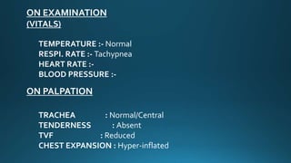 CHRONIC OBSTRUCTIVE PULMONARY DISEASE (COPD) | PPTX