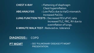 CHRONIC OBSTRUCTIVE PULMONARY DISEASE (COPD) | PPT