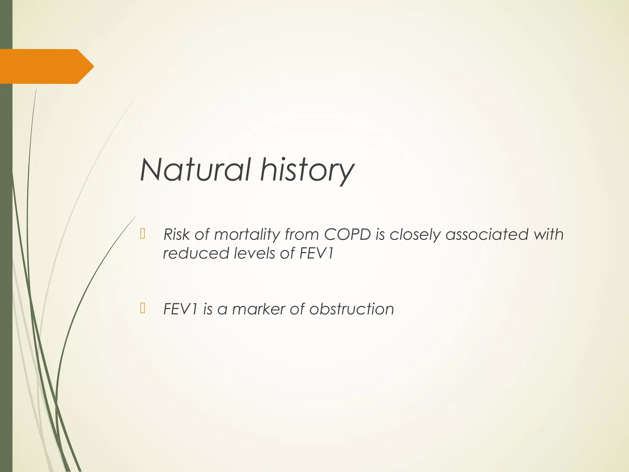 Chronic obstructive pulmonary disease ppt | PPT