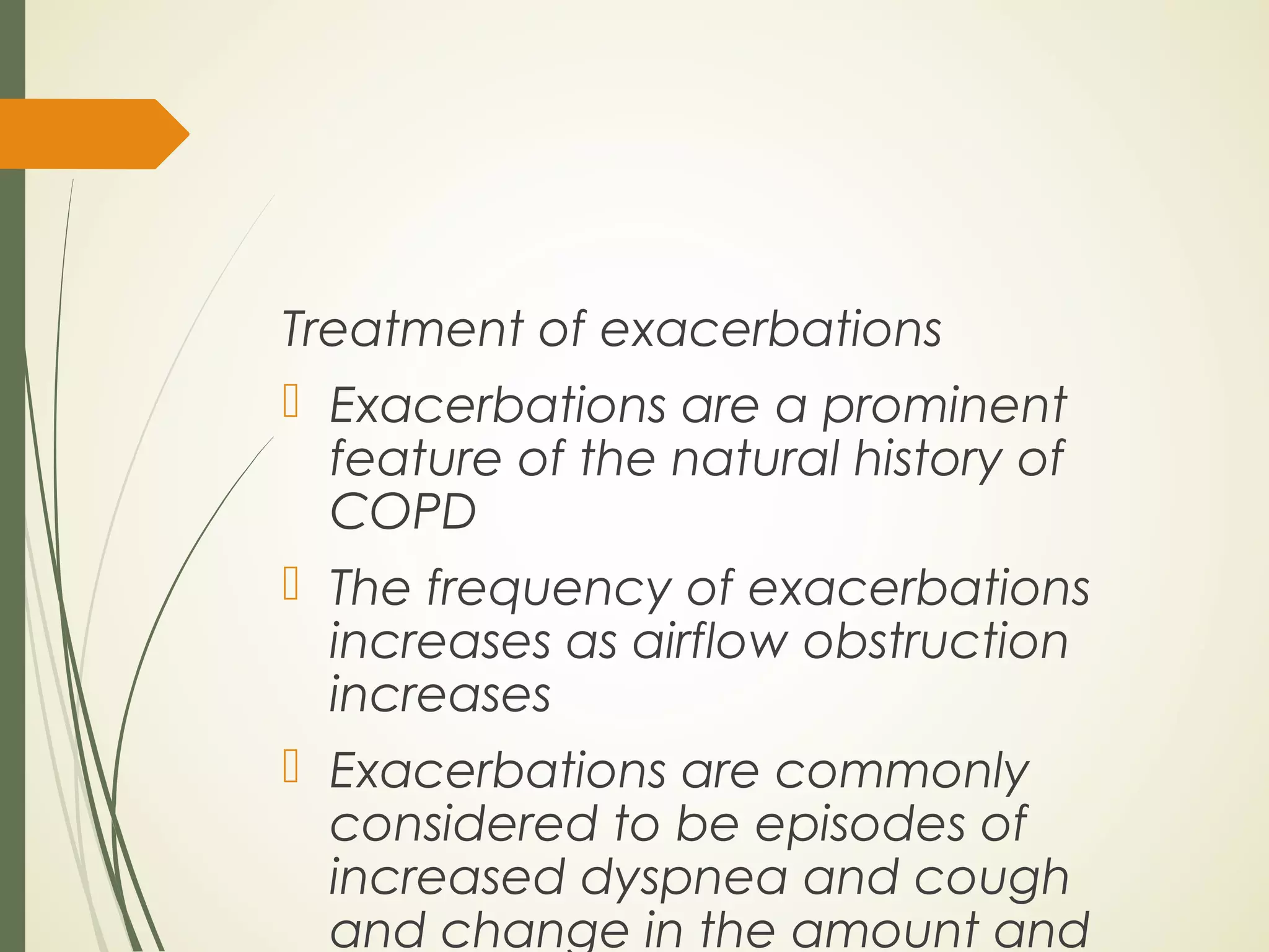 Chronic obstructive pulmonary disease ppt | PPT