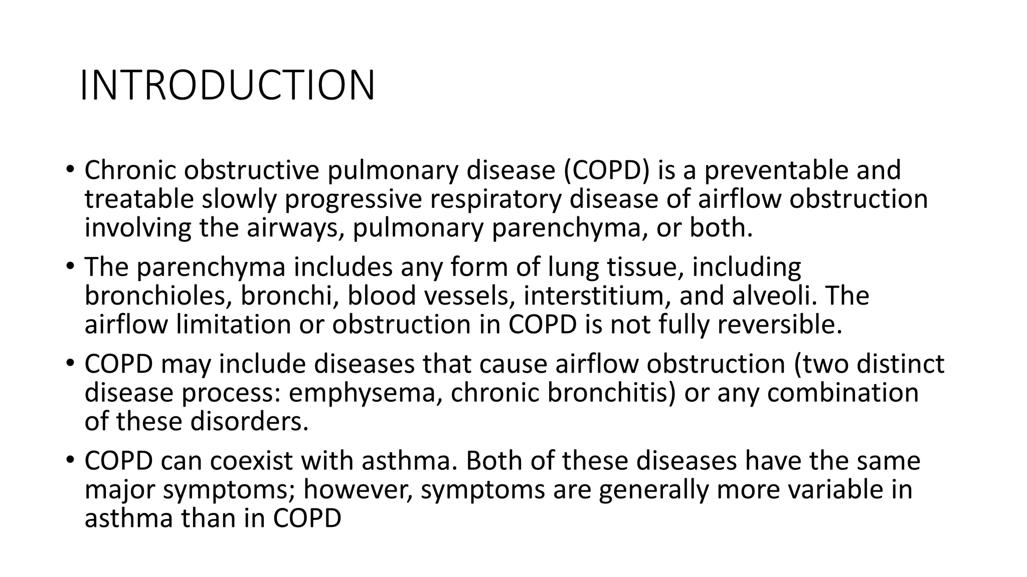Chronic Obstructive Pulmonary Disease[ COPD].pptx