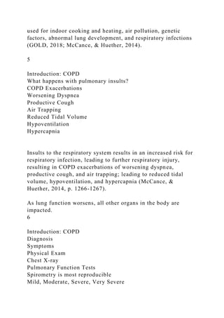 Chronic Obstructive Pulmonary Disease (COPD)Post-Acute an.docx