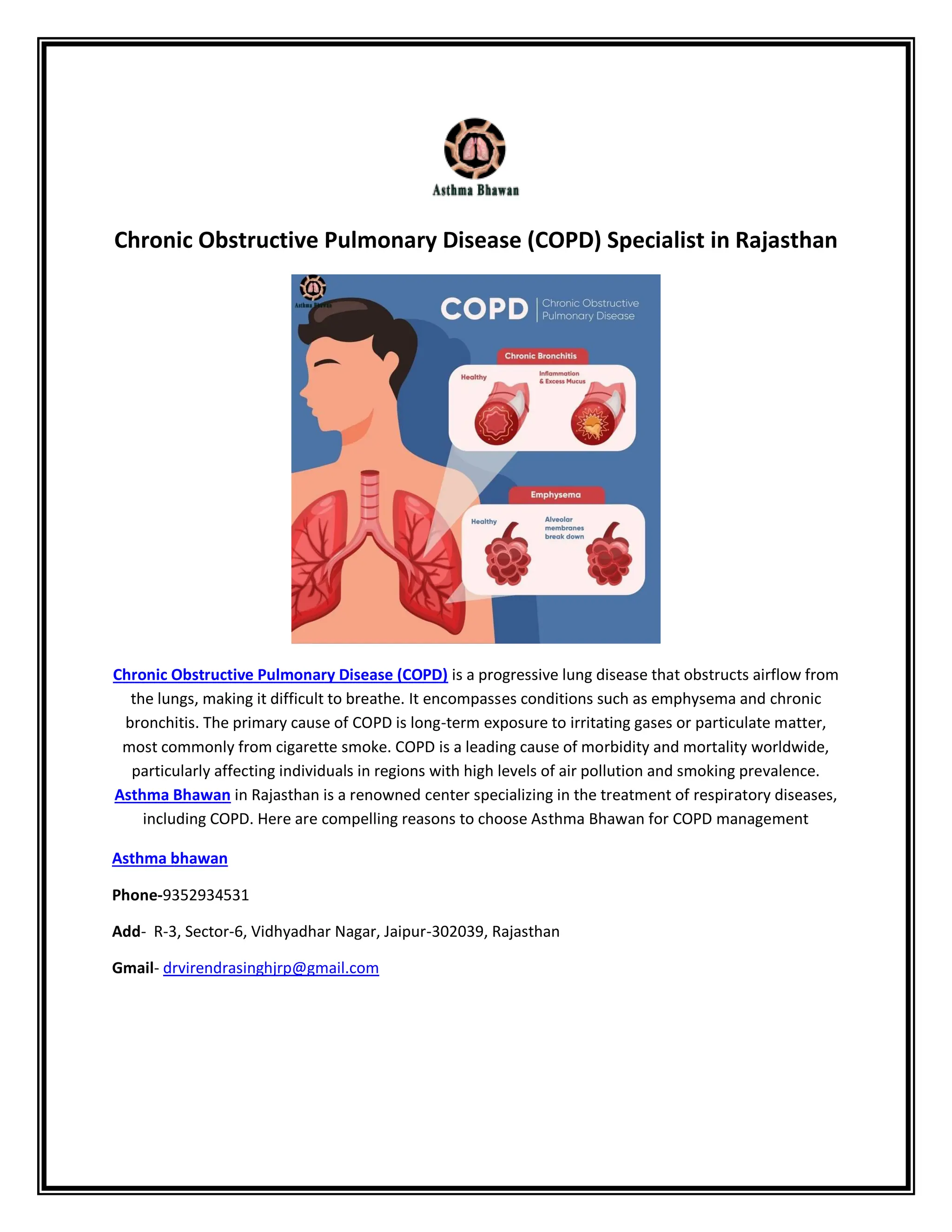 Chronic Obstructive Pulmonary Disease (COPD) Specialist in Rajasthan.pdf