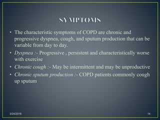 Chronic Obstructive Pulmonary Disorder | PPTX