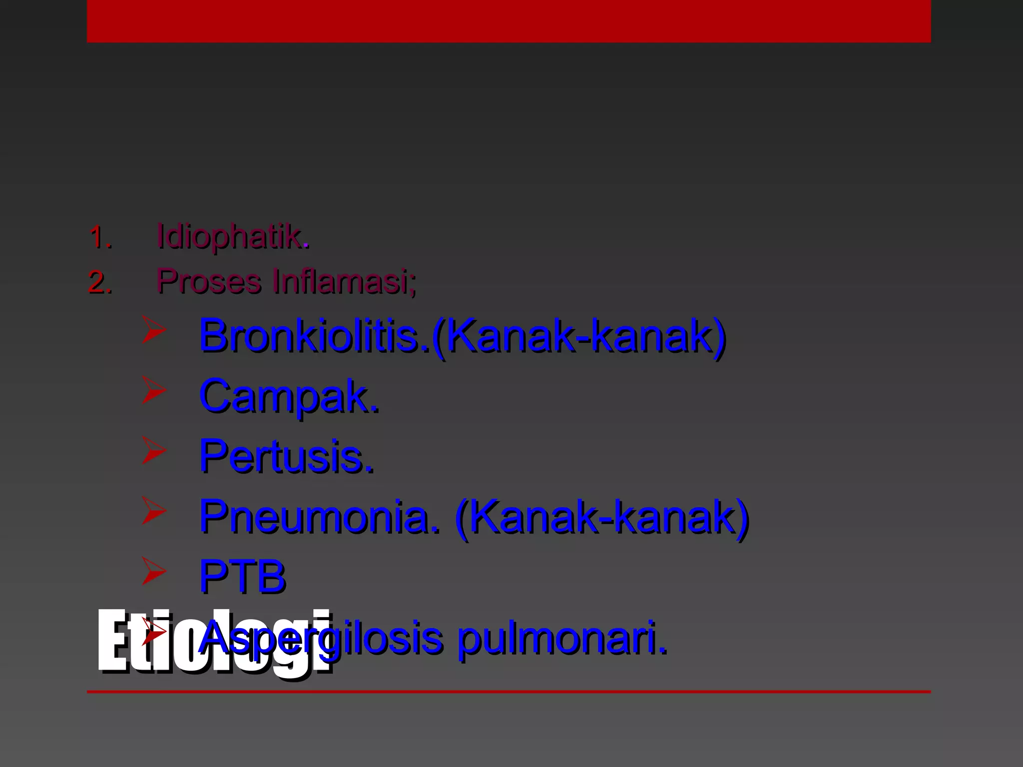 CHRONIC OBTRUCTIVE PULMONARY DISEASE (COPD) | PPT