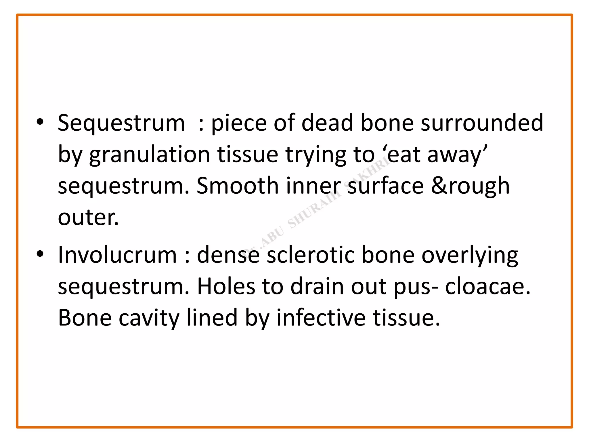 Chronic Osteomyelitis | PPTX