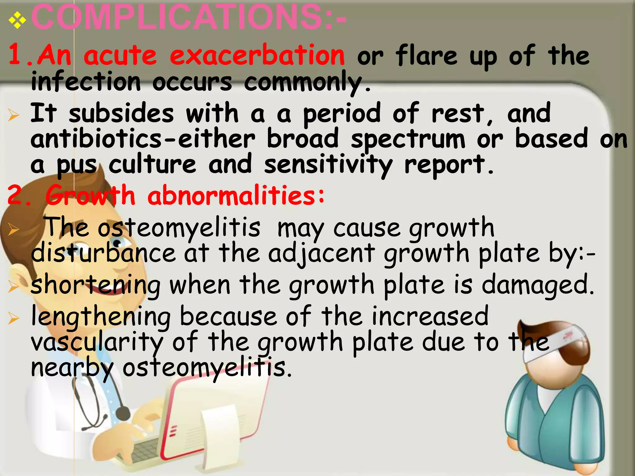 Chronic osteomyelitis | PPT