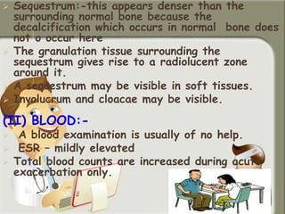 Chronic osteomyelitis | PPT