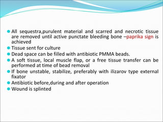 Chronic osteomyelitis | PPT