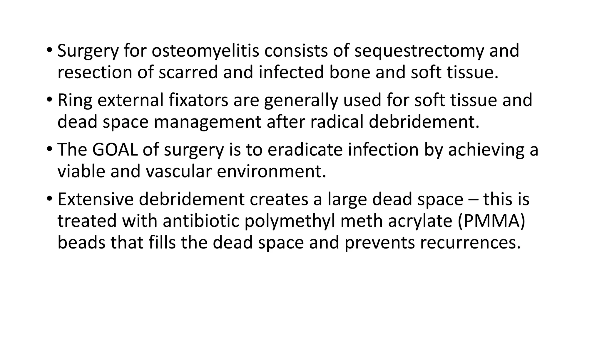 Chronic Osteomyelitis of bone and marrow cavity.pptx