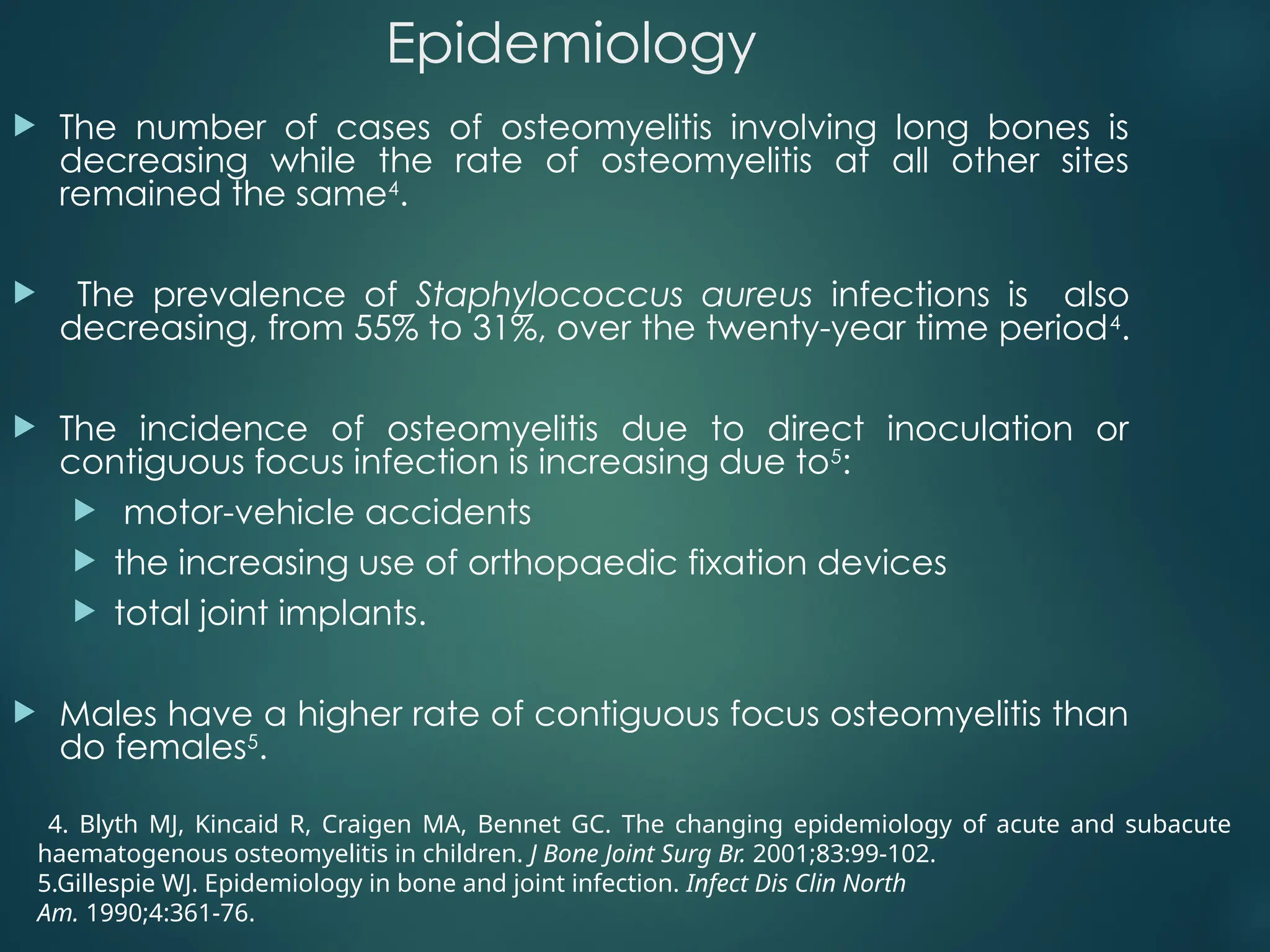 chronic osteomyelitis both acute and chronic | PPTX