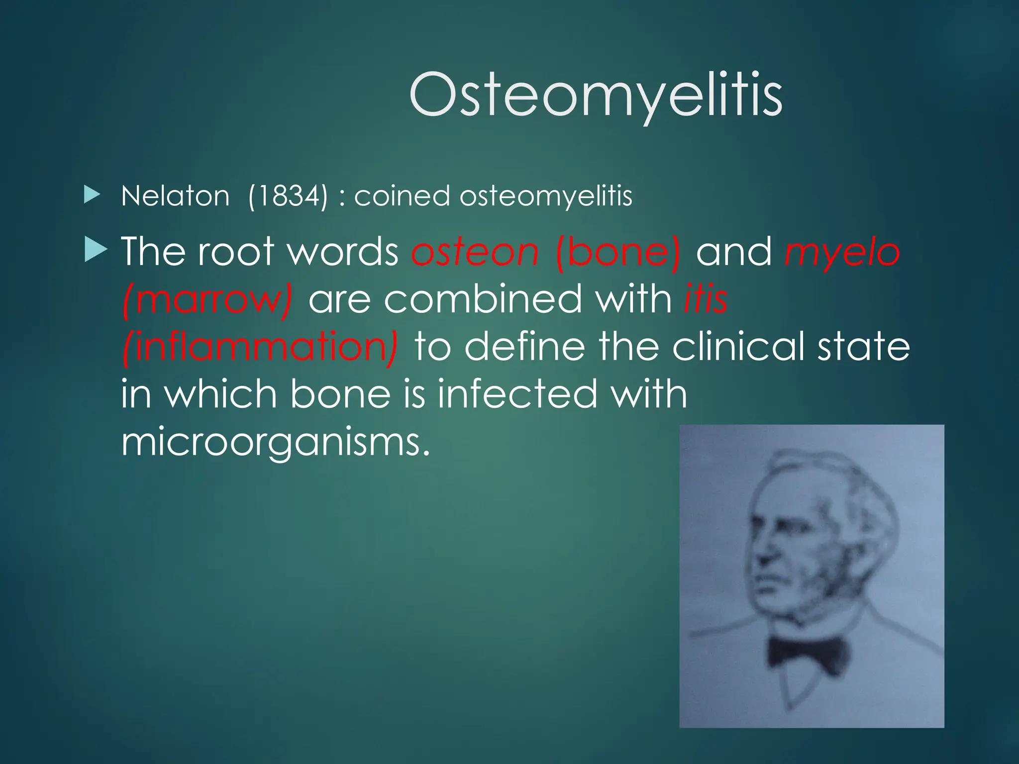 chronic osteomyelitis both acute and chronic | PPTX