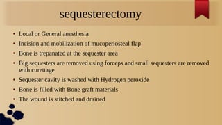 Chronic and subacute osteomyelitis | ODP