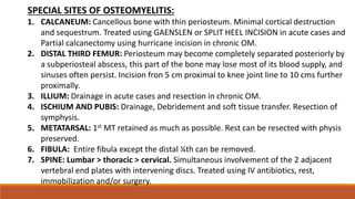 Chronic osteomyelitis seminar and case report ortho patho | PPTX