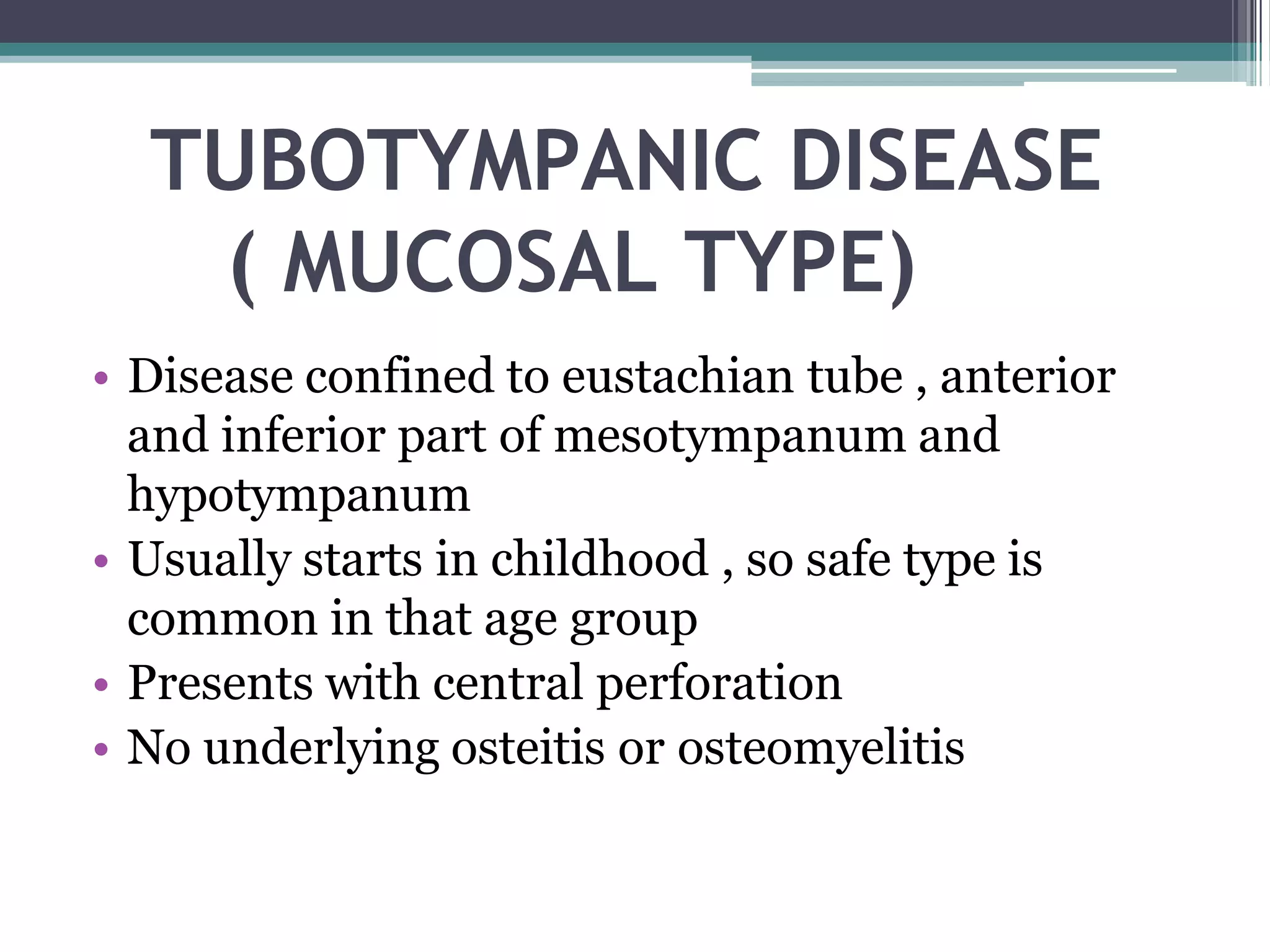 Chronic Otitis Media | PPTX