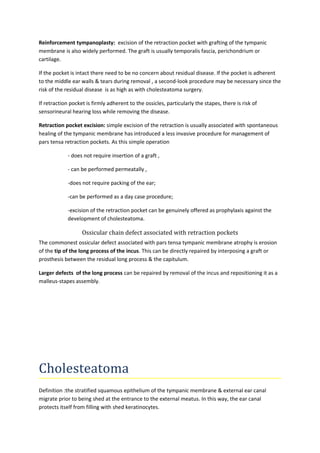 Chronic otitis media in childhood | DOC | Ear, Nose and Throat ...