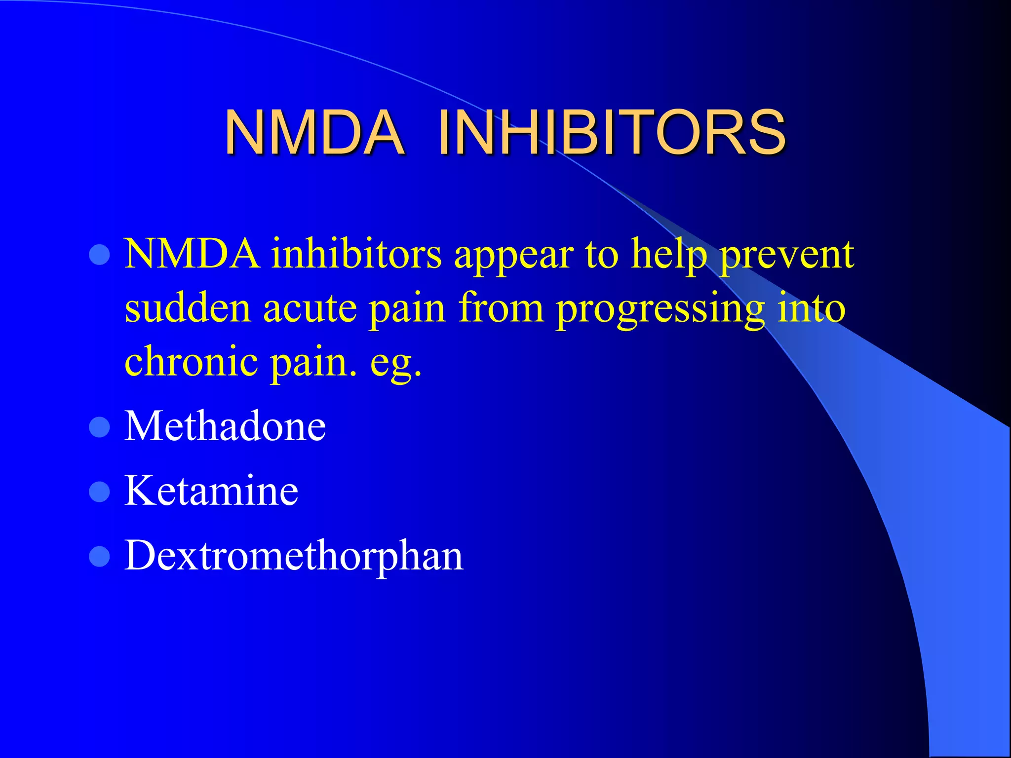 CHRONIC PAIN ----Management Update.ppt