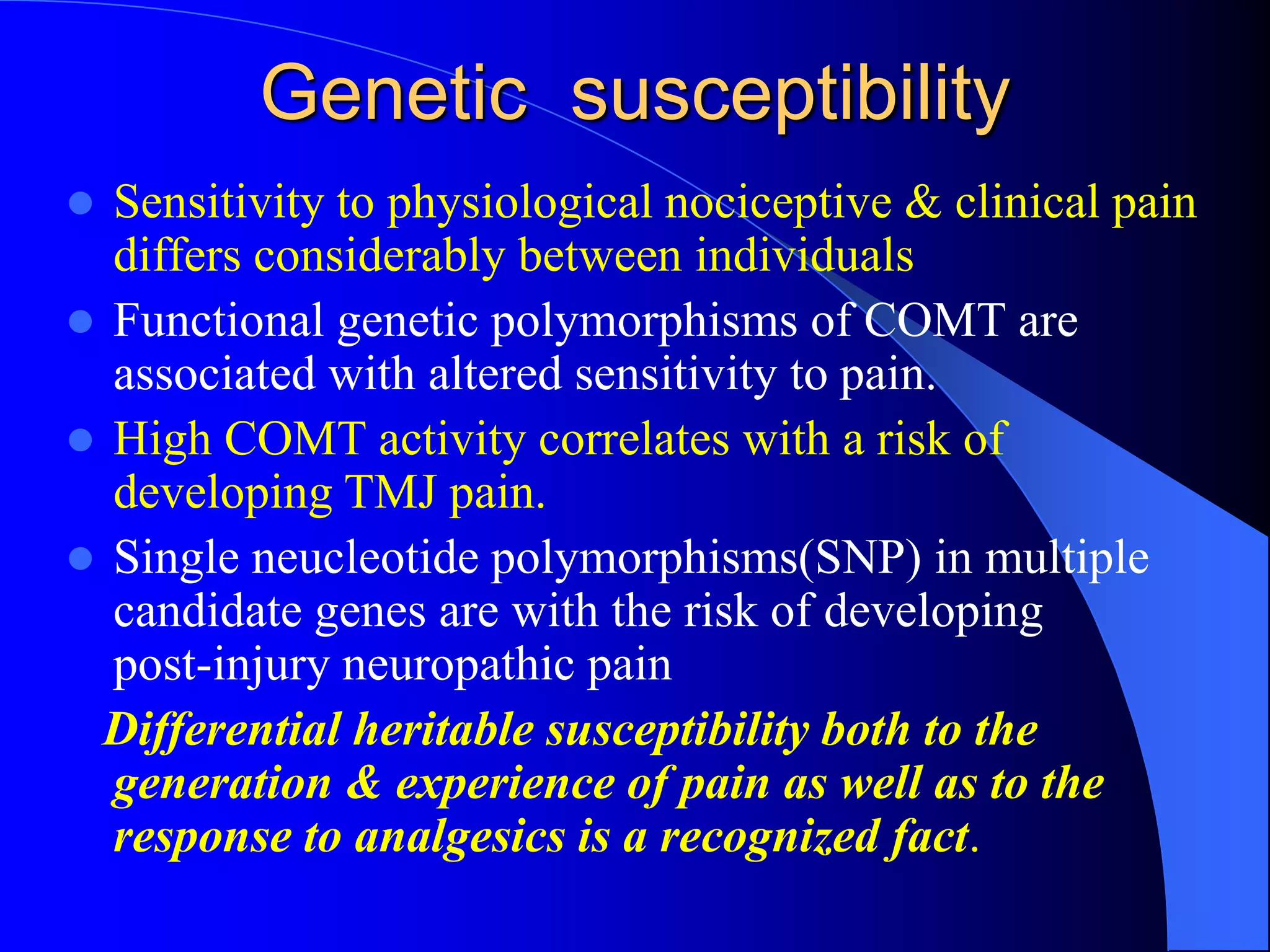 CHRONIC PAIN ----Management Update.ppt