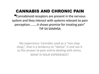 Chronic pain and substance abuse | PPTX