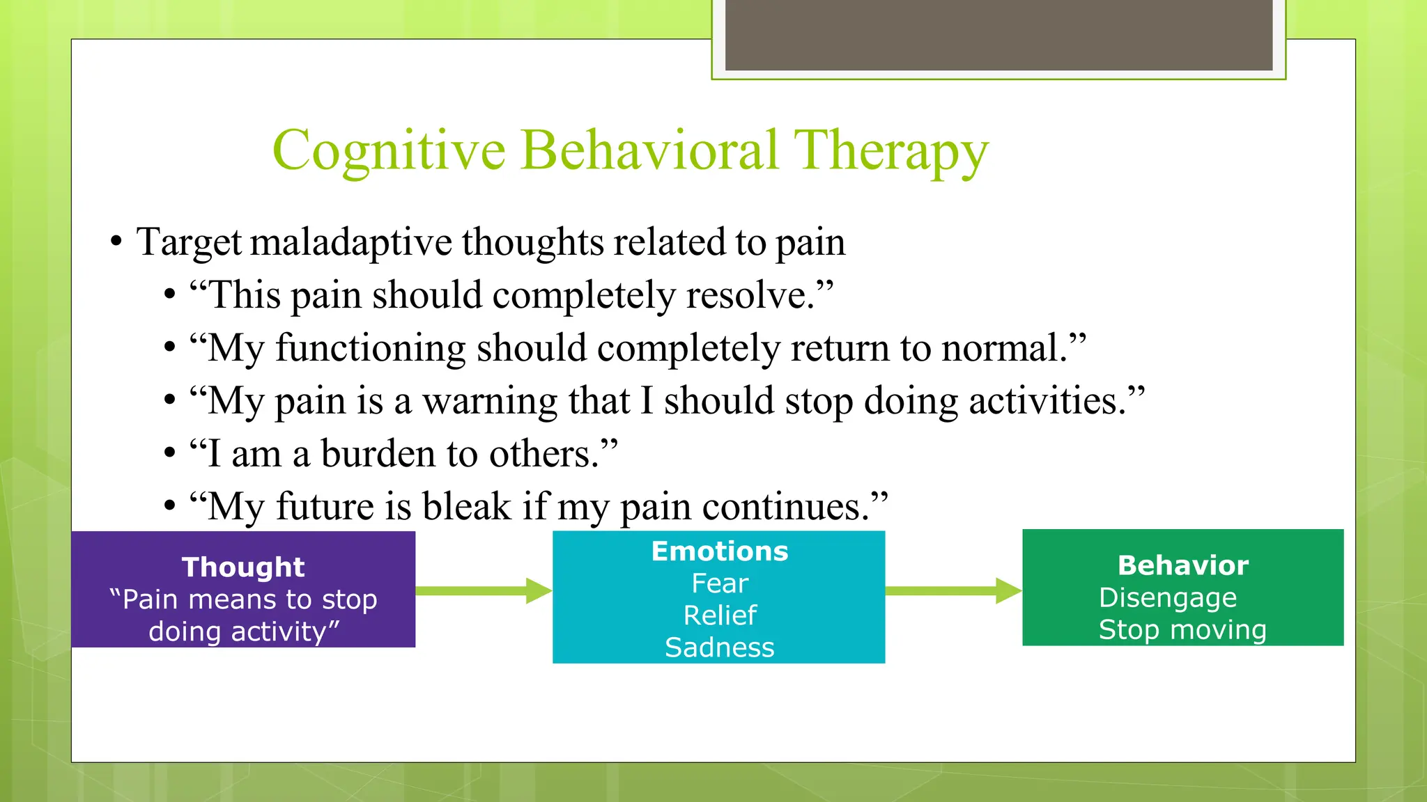 Chronic Pain management presentation ppt | PPTX