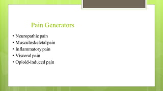 Chronic Pain management presentation ppt | PPTX