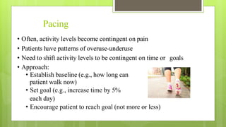 Chronic Pain management presentation ppt | PPTX
