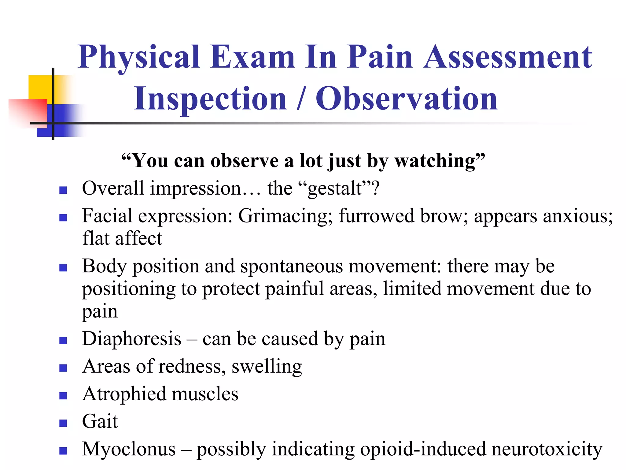 Chronic pain management | PPTX