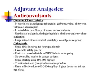 Chronic pain management | PPTX