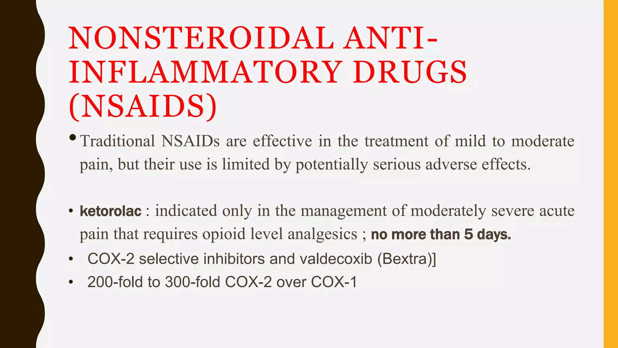 Pain management | PPTX