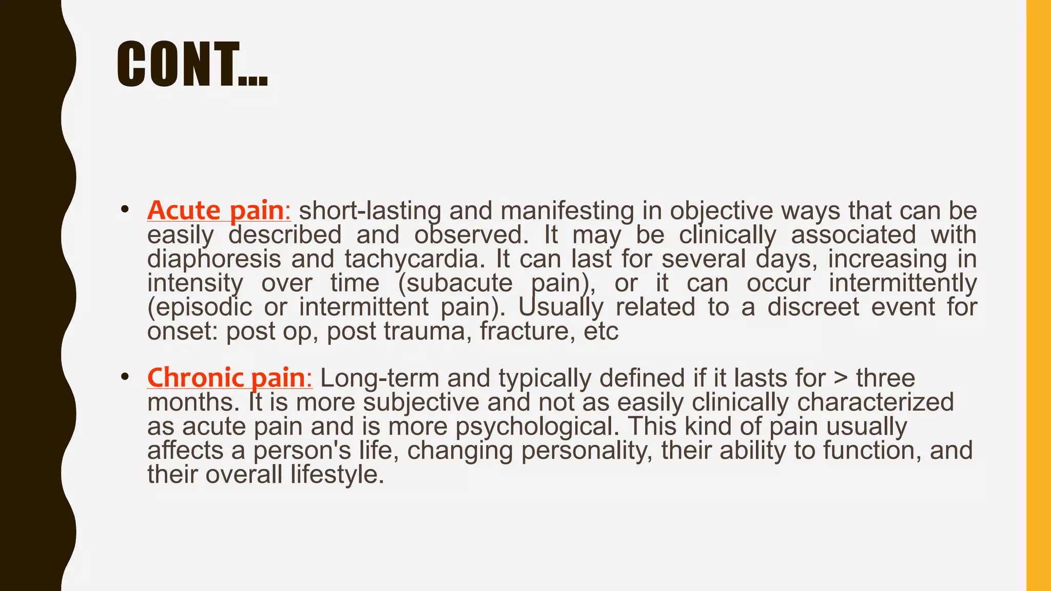 Pain management | PPTX