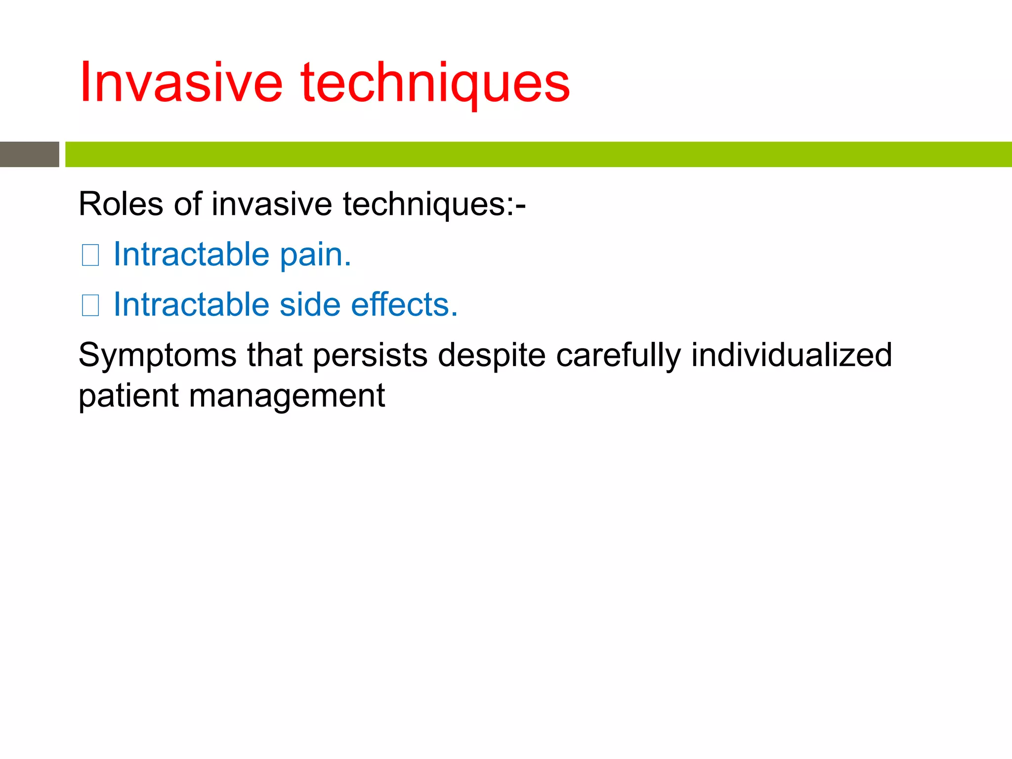 Chronic pain management | PPT