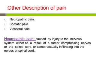 Chronic pain management | PPT