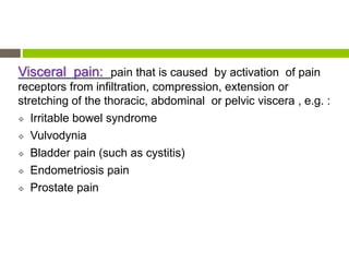 Chronic pain management | PPT
