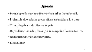 Chronic pain management | PPT