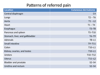 CHRONIC PAIN MANAGEMENT IN ANESTHESIA PPT | PPTX