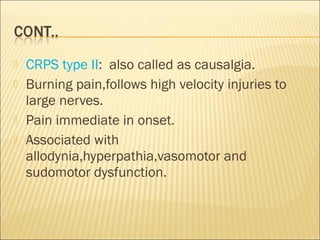 Chronic pain management | PPT