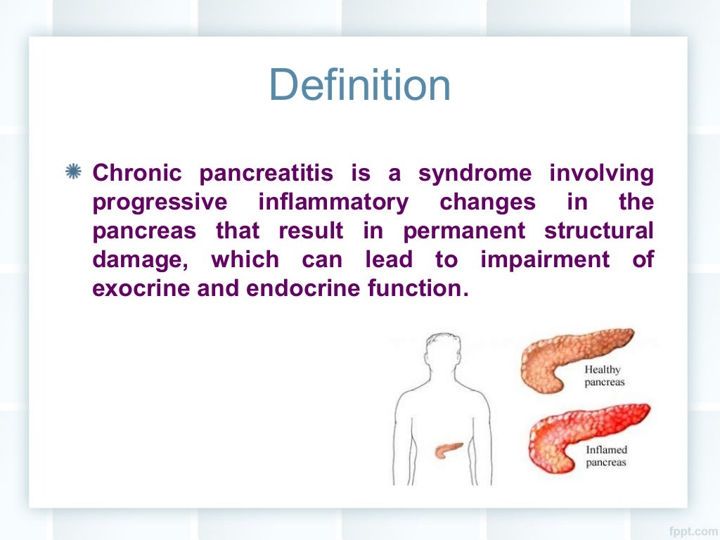 Chronic Pancreatitis