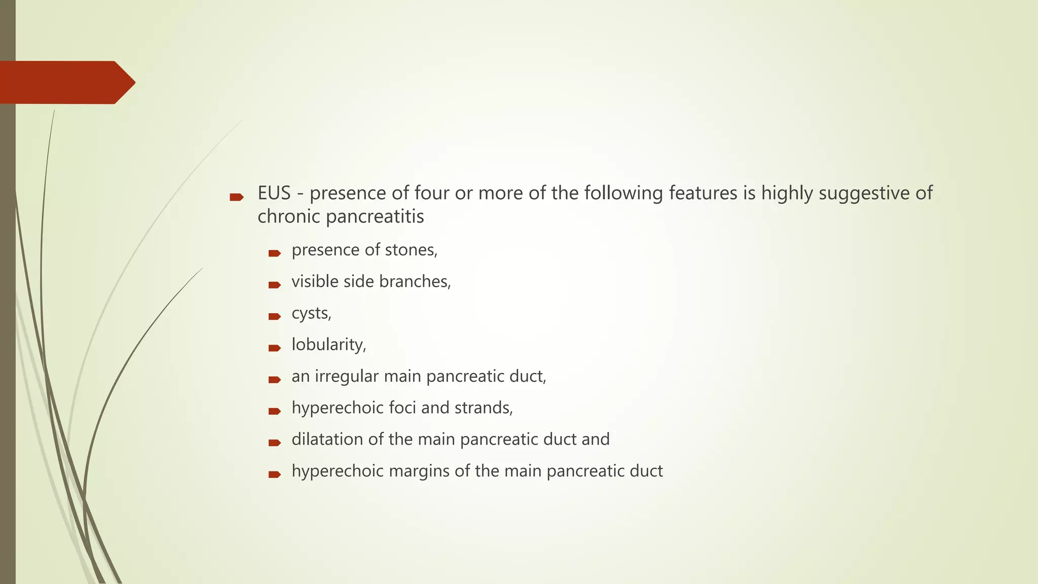 Chronic pancreatitis | PPTX