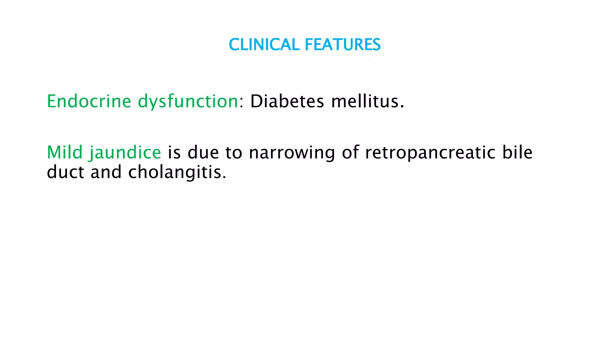 Chronic pancreatitis | PPTX