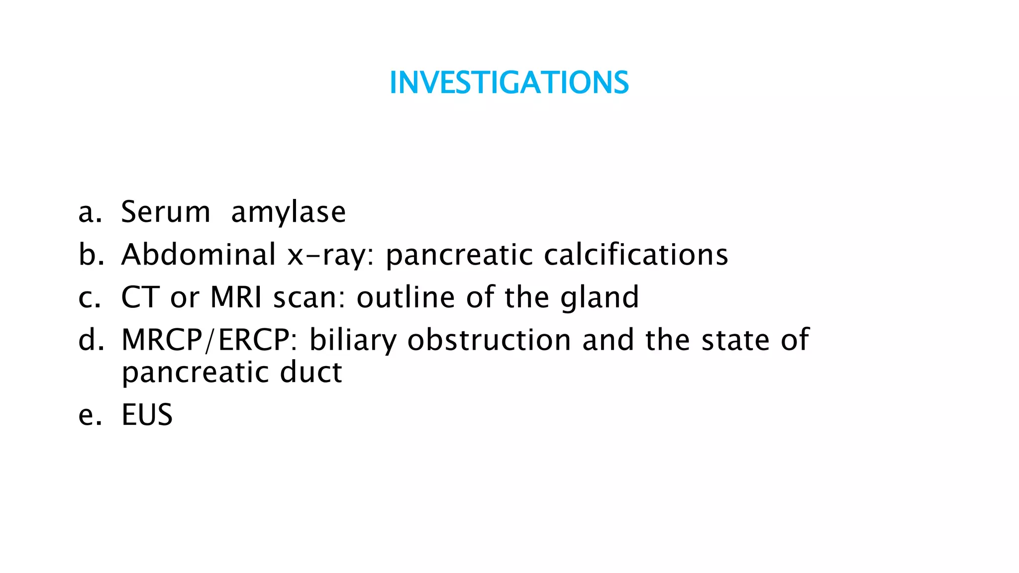 Chronic pancreatitis | PPT